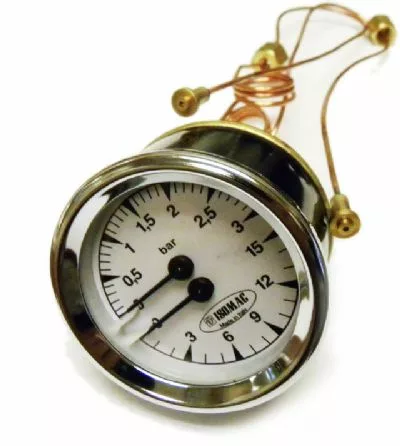 Isomac 000661 Dual Pressure Gauge | 1st-line.com