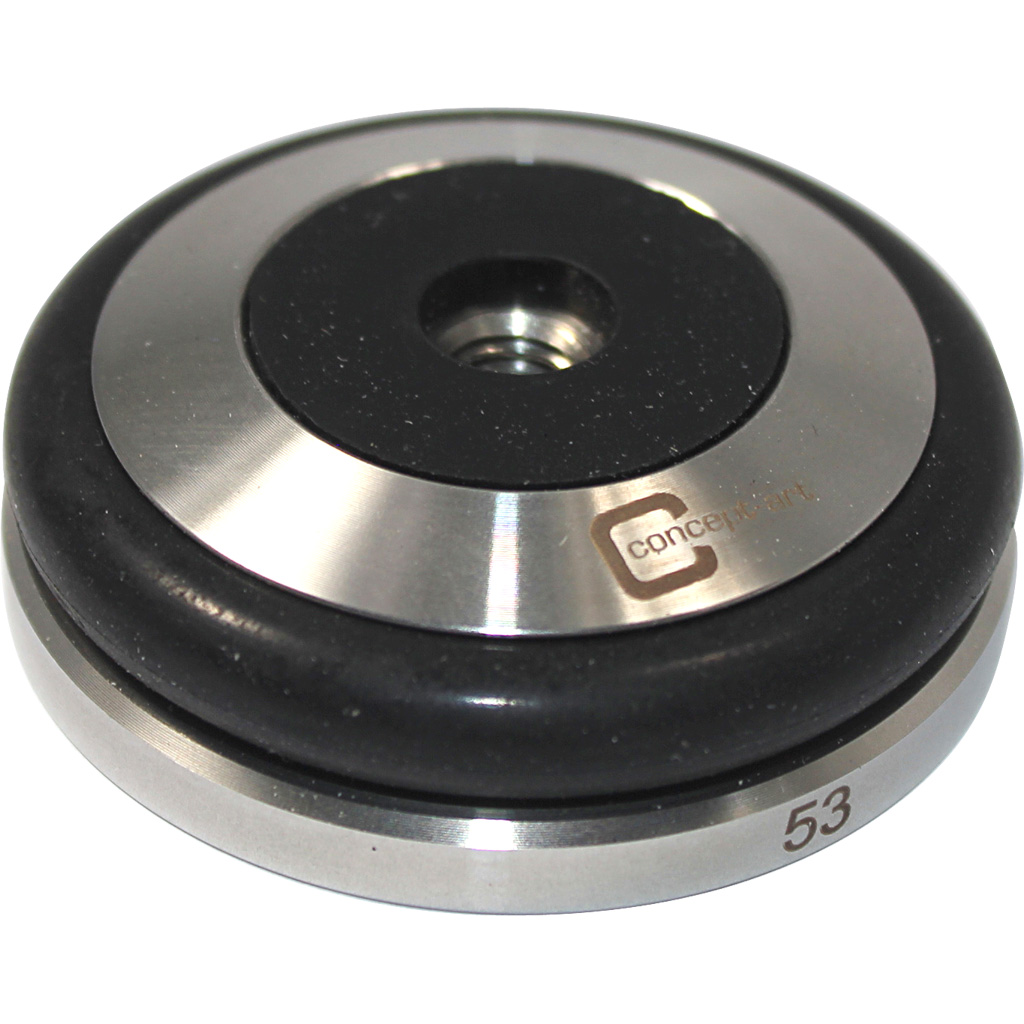 Concept Art 53mm Tamper Base w/ knock ring - 1st-line Equipment, LLC