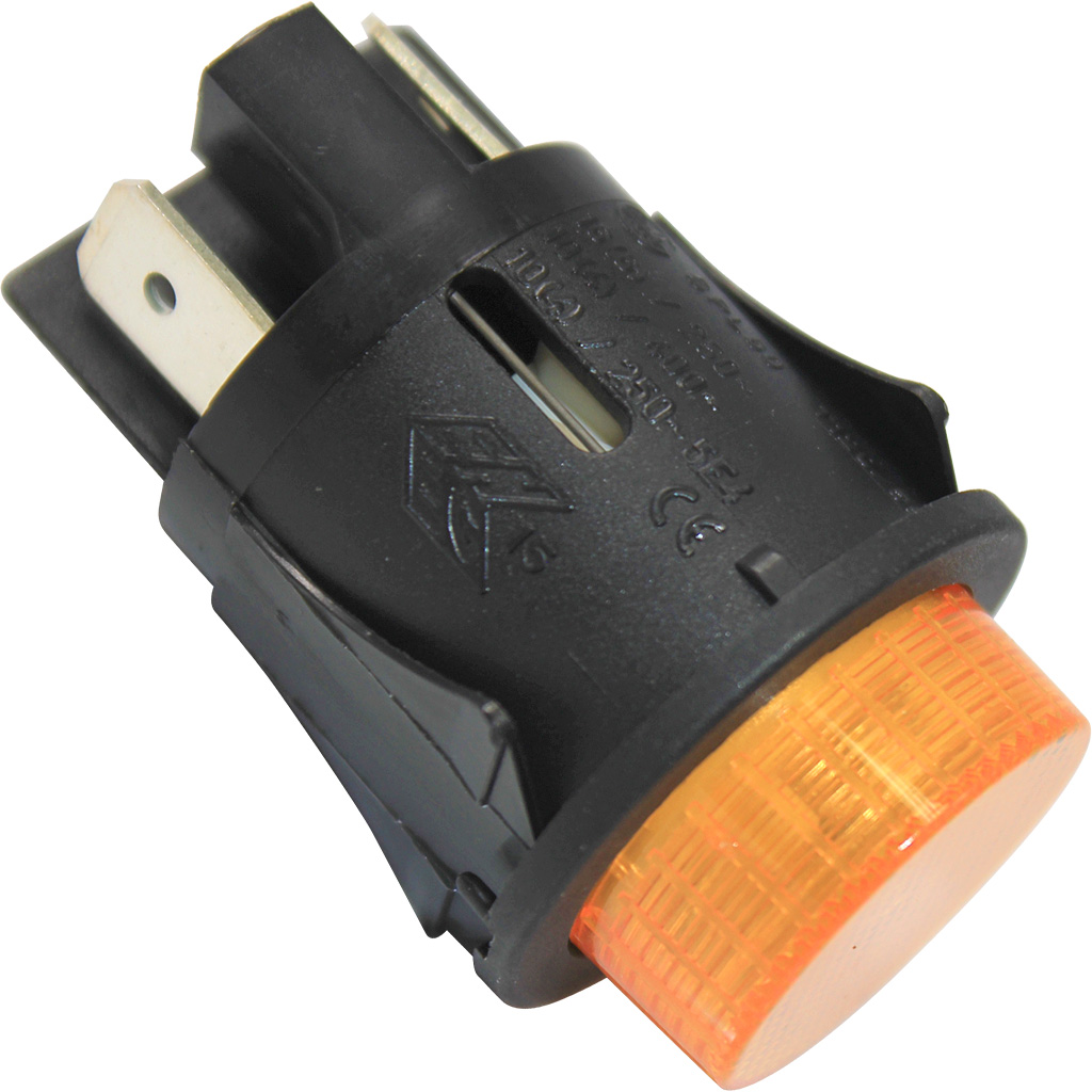 Bezzera Round Yellow Switch Ref: J 547