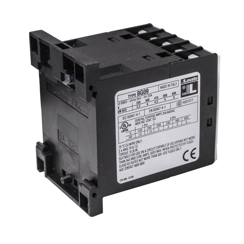 VBM TELERUTTOREKW110 Ten-Pole Contactor 110 Volt, 20 Amp