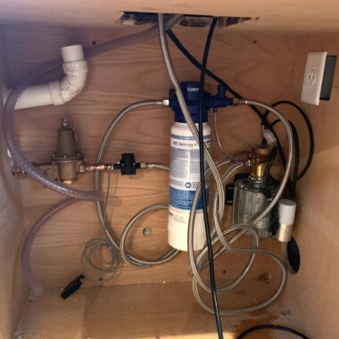 Example Installation of Direct Plumbing an Espresso Machine