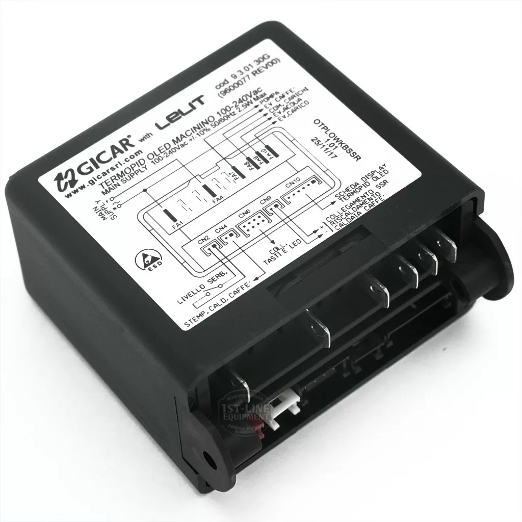 Gicar 9600077 Brain Unit - 9.3.01.30G - Lelit PL92T Elizabeth | 1st ...