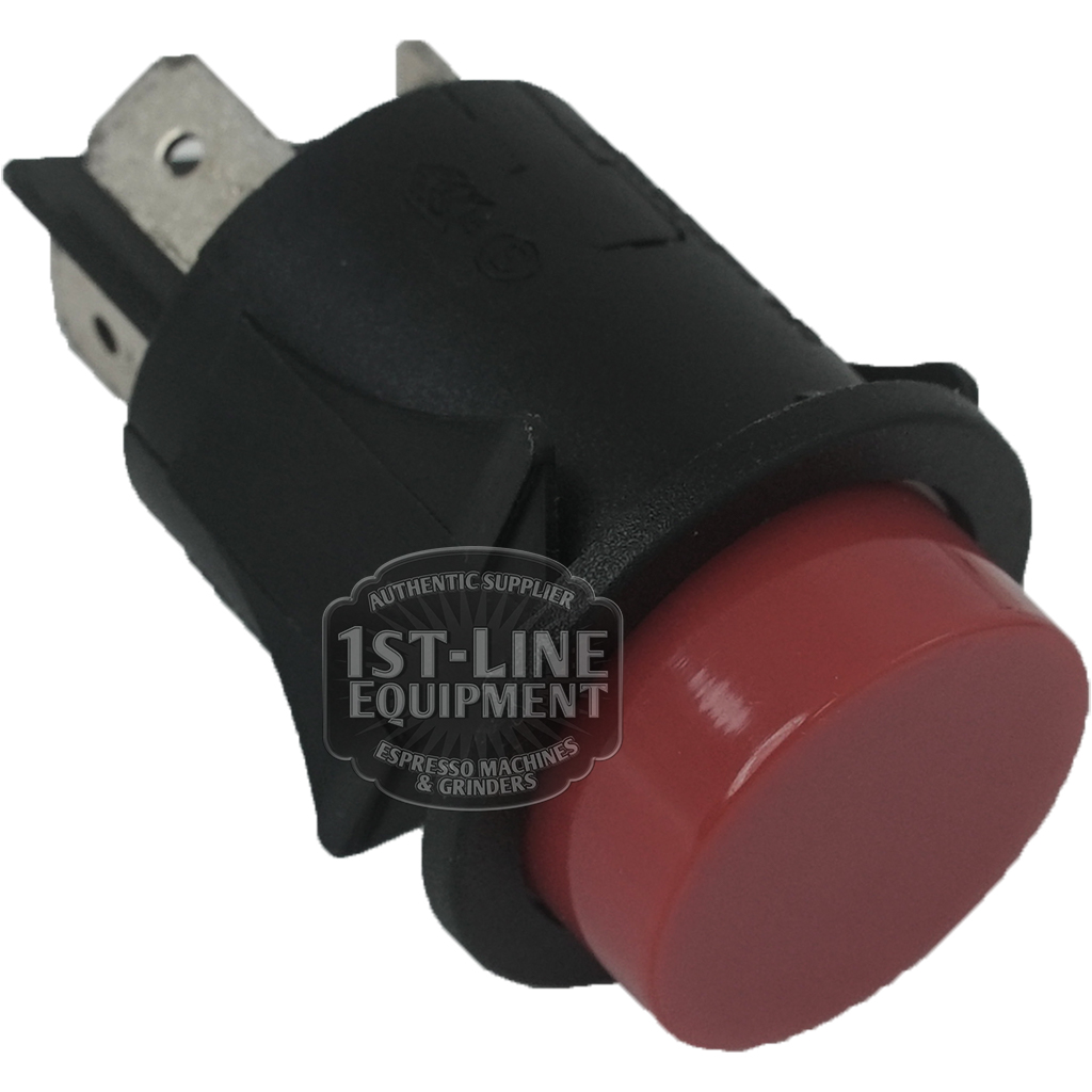 AS..10 ROUND RED SWITCH 250V 16A | 1st-line.com