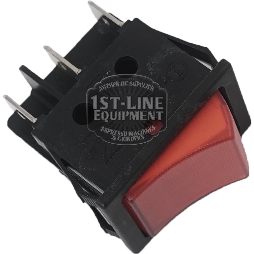 V...52 RED FASTON 6 ROCKER SWITCH - 1st-line Equipment