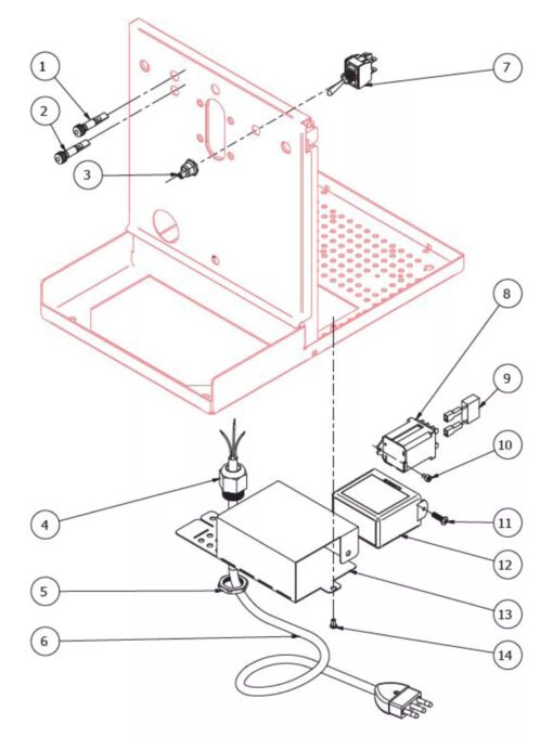Parts Diagram - Bezzera Strega S - 1st-line Equipment, LLC