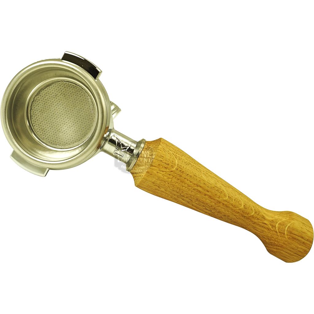 Elektra 06142039 58mm Dual Spout Wood Handle Portafilter - 1st-line