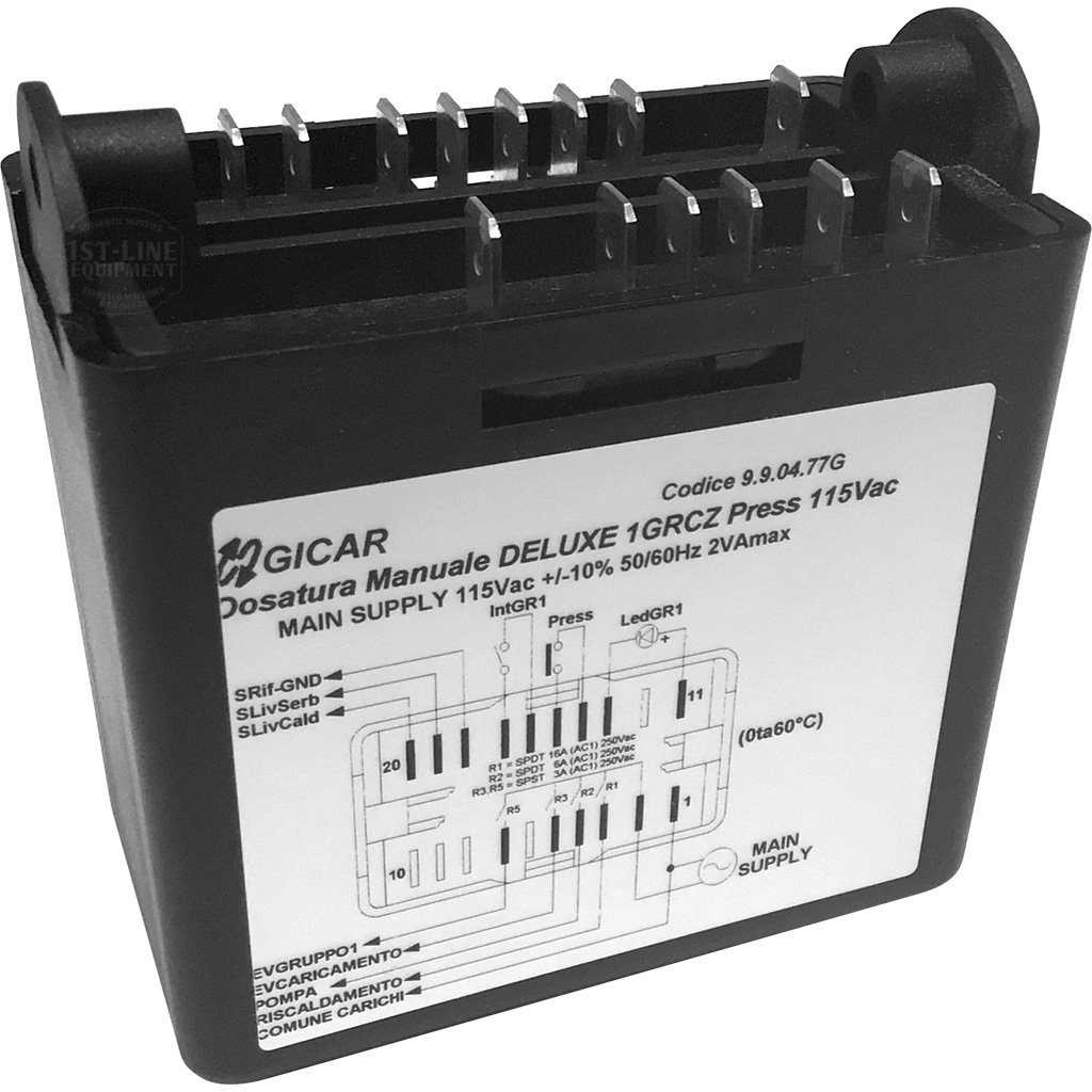 Gicar Espresso Brain Units - 1st-line Equipment LLC