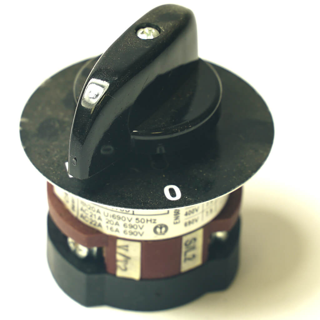 Mazzer S000INA09 Two Pole Rotative Switch - 1st-line Equipment