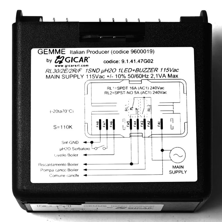 Gicar 9600019 Brain Unit - (Cod. 9.1.41.47G02) | 1st-line.com