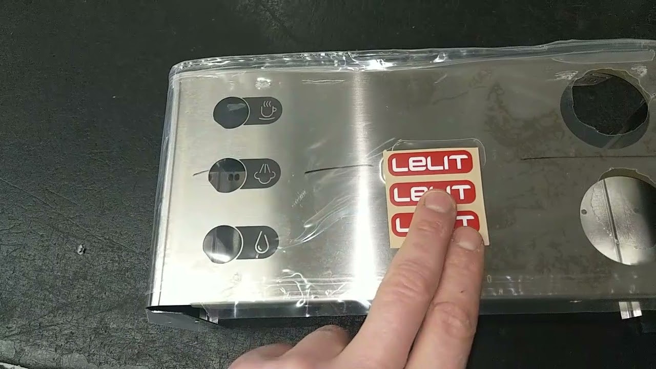 Lelit MX129 Sticker Logo - 1st-line Equipment, LLC