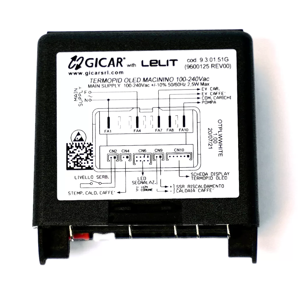 Lelit 9600125 Brain Unit - Gicar 9.3.01.51G | 1st-line.com