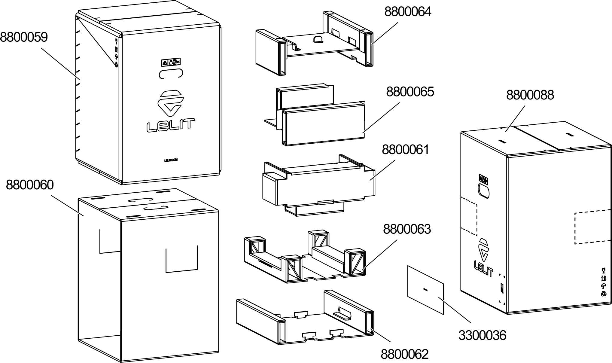 Parts Diagram - Lelit PL92T Elizabeth V3 | 1st-line.com